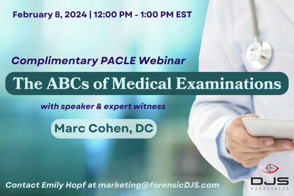 The ABC's of Medical Examination | DJS Associates, Inc.